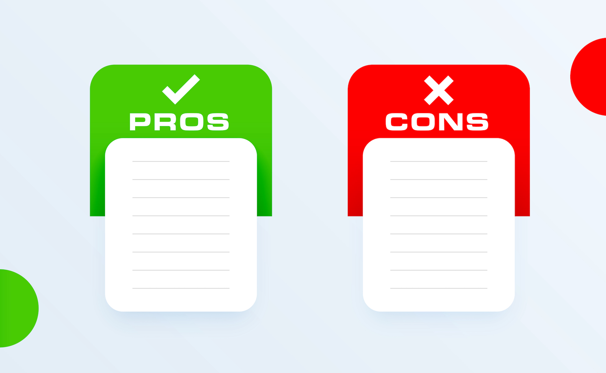 Pros and Cons list: easy yet powerful informed decisions making toolkit ...